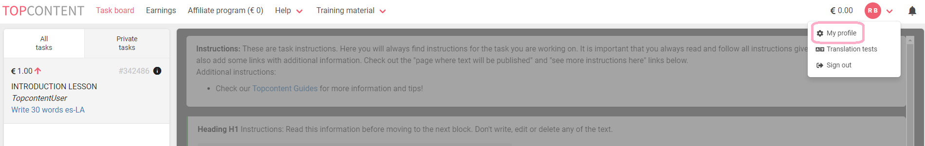 How the worker to worker (w2w) rating works | Topcontent Guides